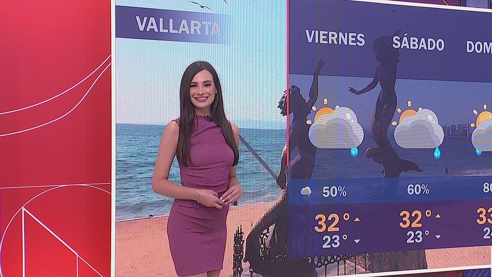 Michelle Zepeda Presenta el Pronóstico del Tiempo Hoy 14 de Agosto en ...