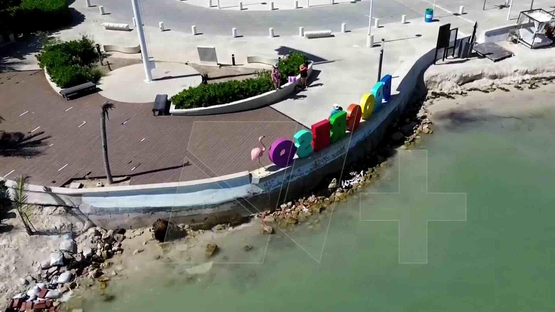 Erosión Afecta Malecón de Puerto Progreso, Principal Atractivo ...