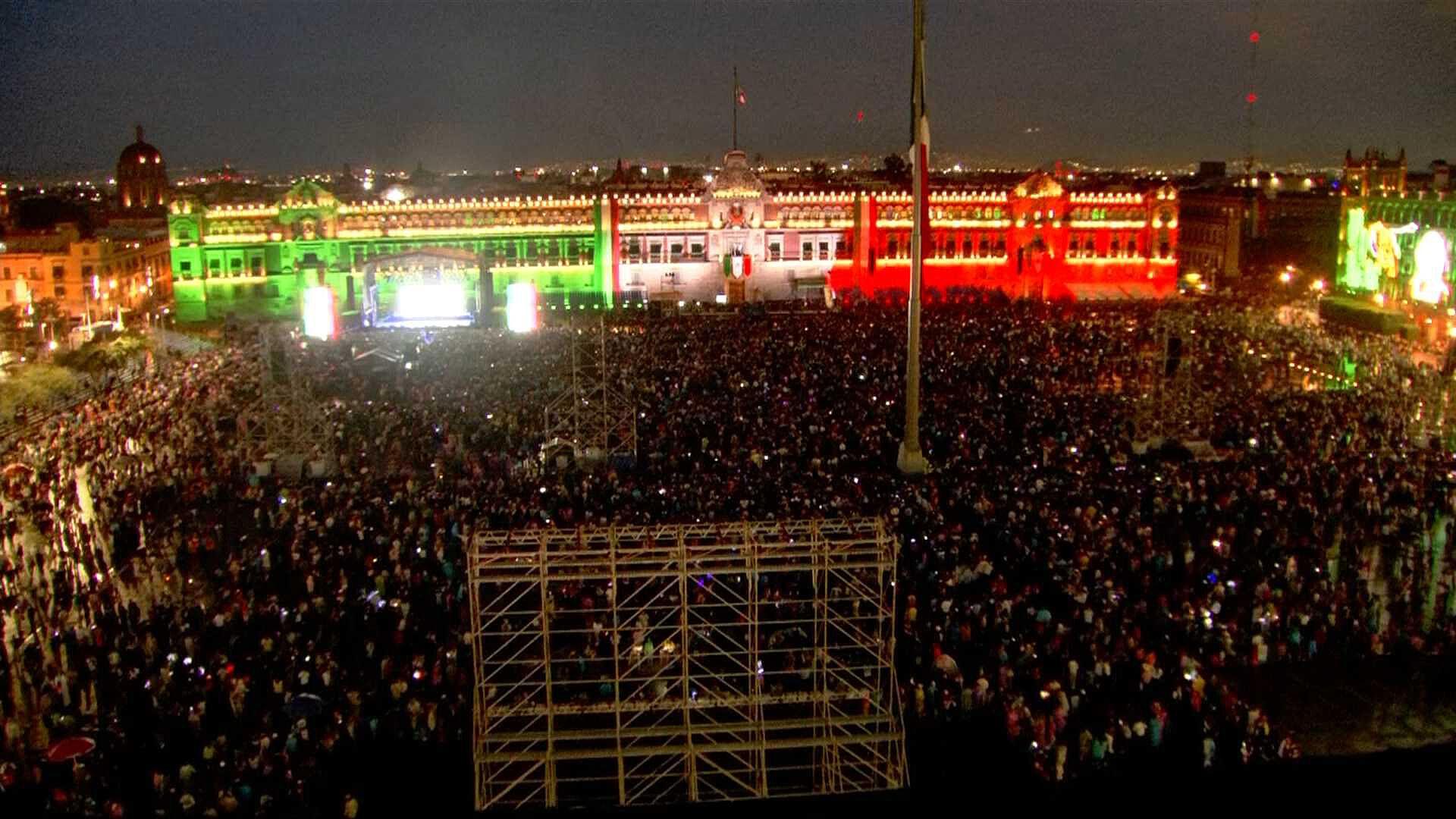 VIDEO: Así Luce Abarrotado el Zócalo de la CDMX Hoy 15 de Septiembre ...