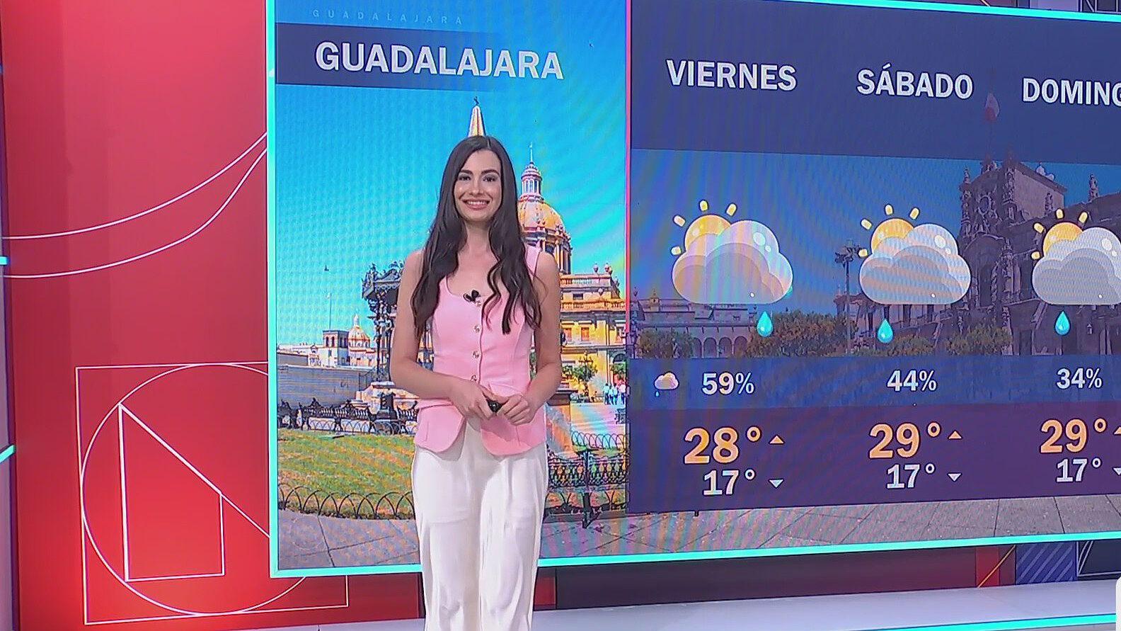 Michelle Zepeda Presenta el Pronóstico del Tiempo Hoy 18 de Septiembre ...
