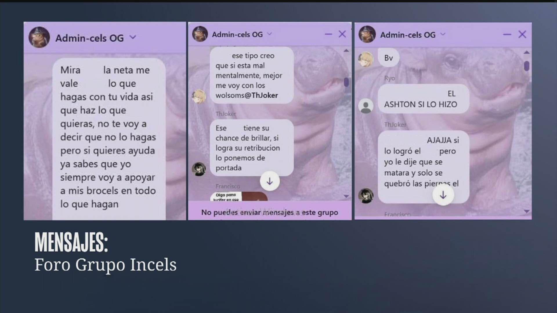 Lex Ashton, Agresor del CCH Sur: Chats Revelan su Plan; ¿Qué Iba a ...