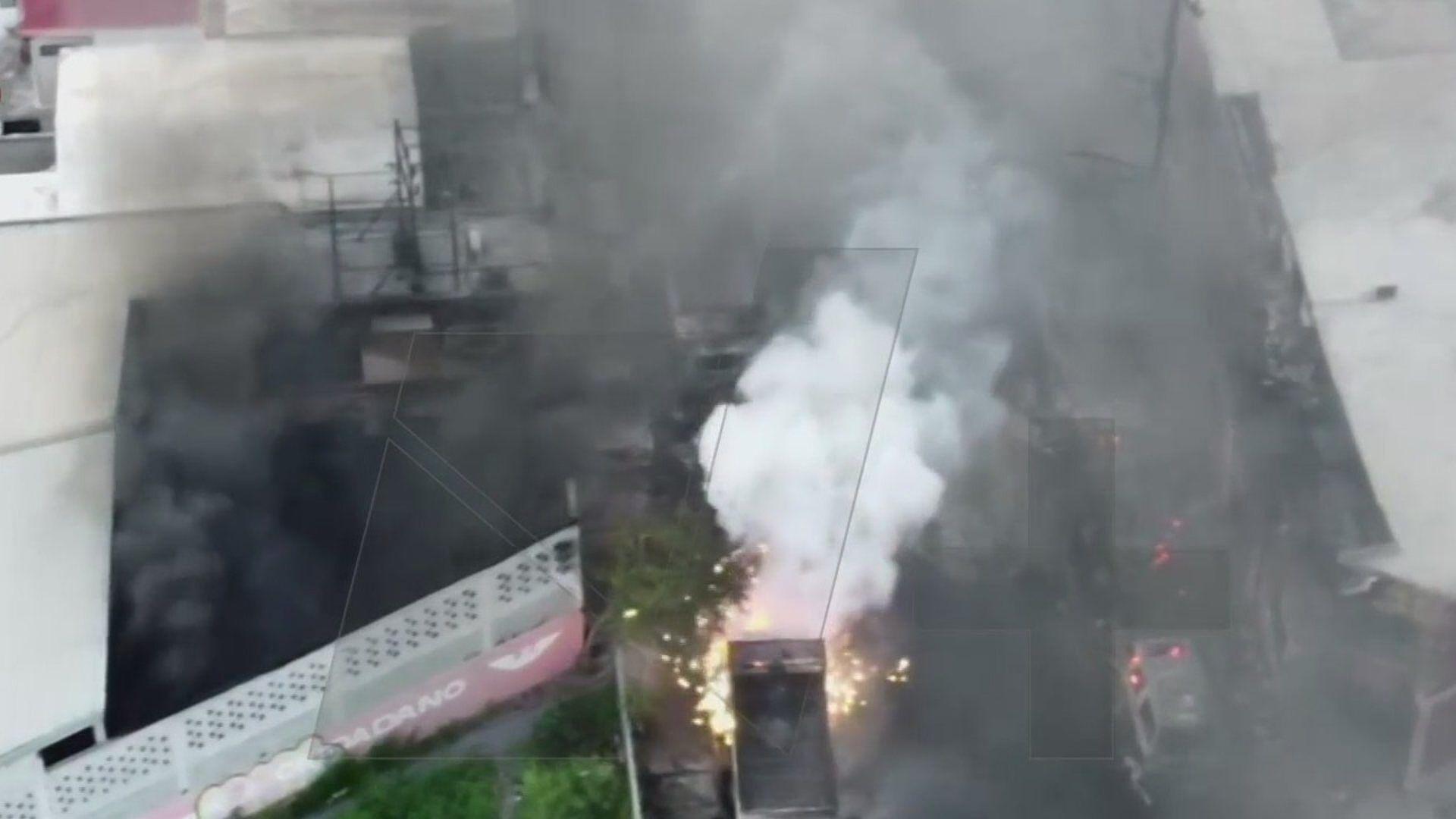 Explosión e Incendio Hoy en Bodega Afecta por lo Menos 3 Casas en Santa ...