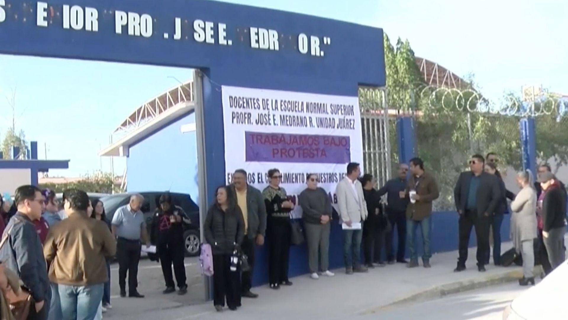 Así Fue la Manifestación de Docentes de la Normal Superior en Ciudad ...