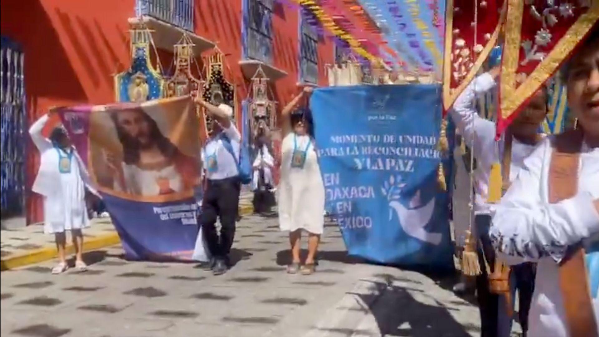 Realizan Peregrinación por la Paz en Oaxaca para Pedir el Fin de la ...