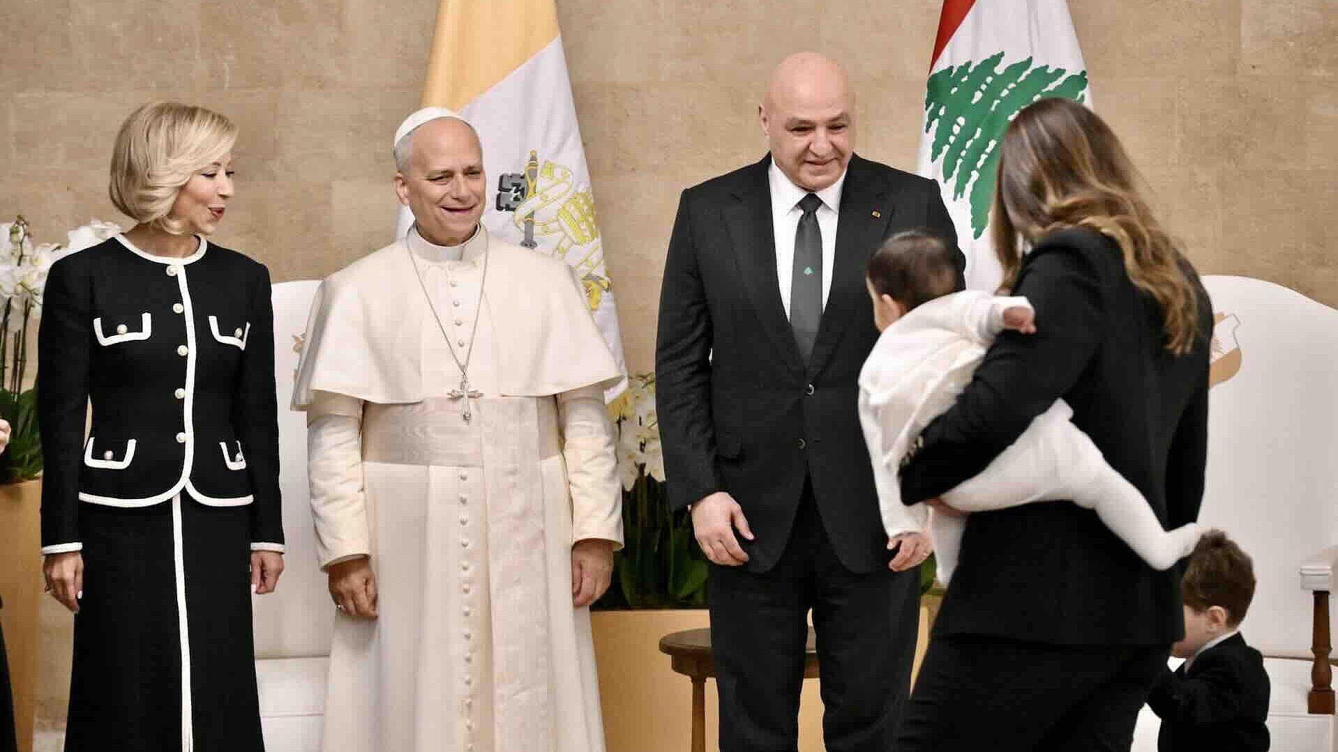 Papa León XIV se Reúne con Presidente de Líbano Joseph Khalil Aoun en ...
