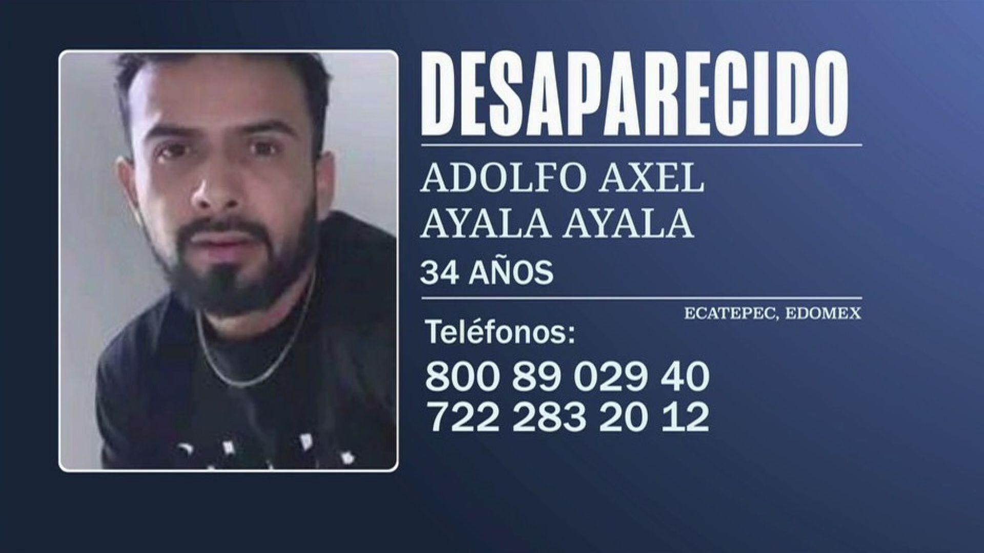 Adolfo Axel Ayala Salió del Edomex a Un Concierto el 13 de Diciembre y ...