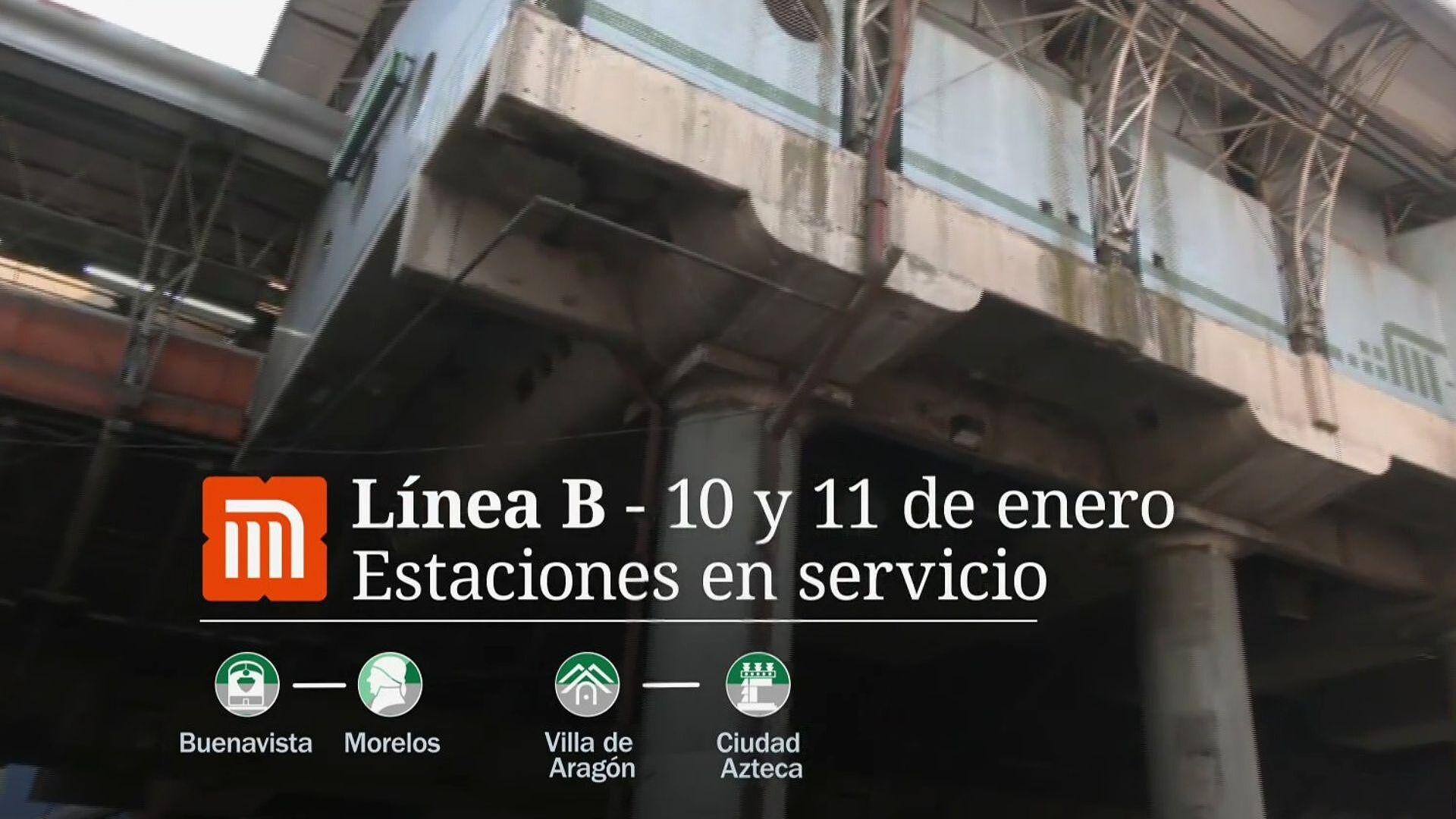 Línea B del Metro CDMX Tendrá Mantenimiento el 10 y 11 de Enero, ¿Qué ...