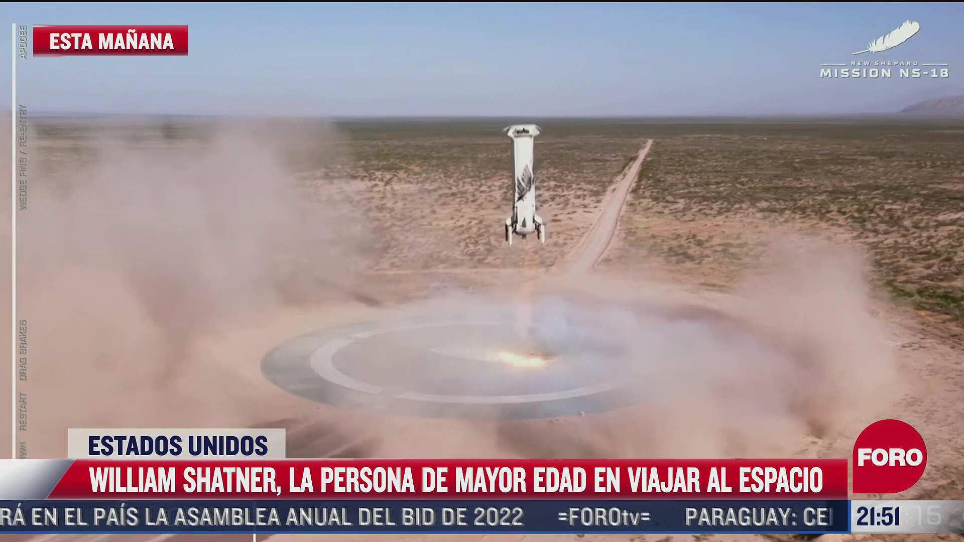 Así fue como el capitán Kirk de ‘Star Trek’ conoció el espacio a los 90 ...