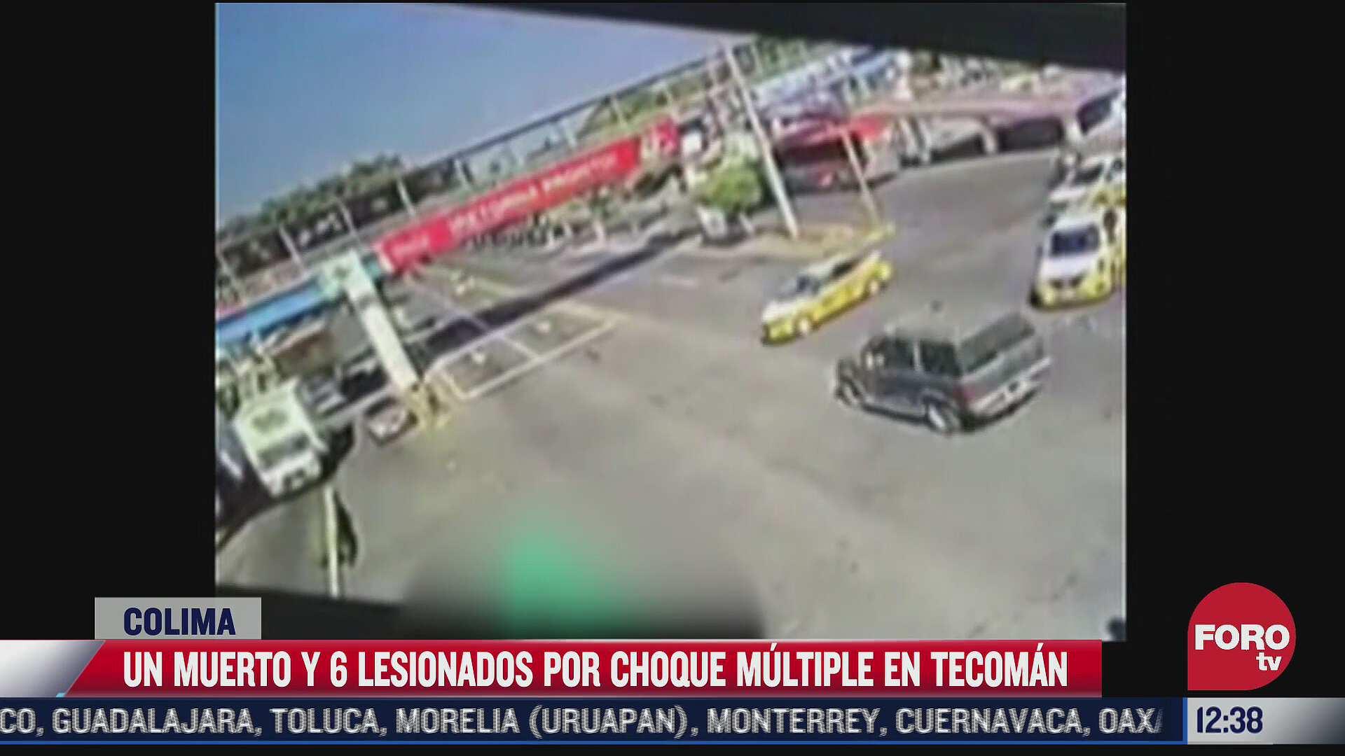 Muestran nuevo video de fatal accidente en Colima