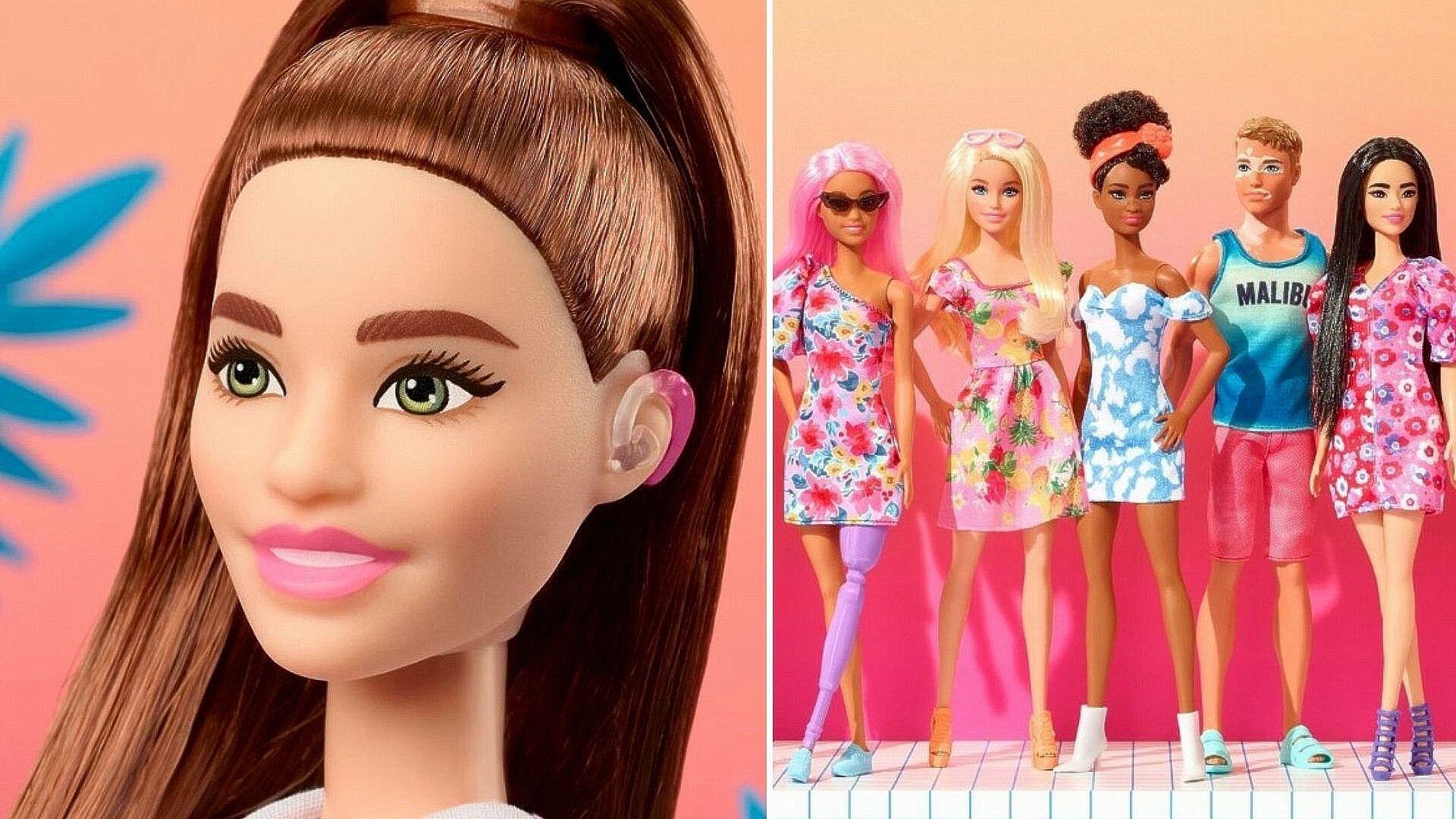 Lanzan Barbie con discapacidad auditiva y Ken con vitiligo | N+