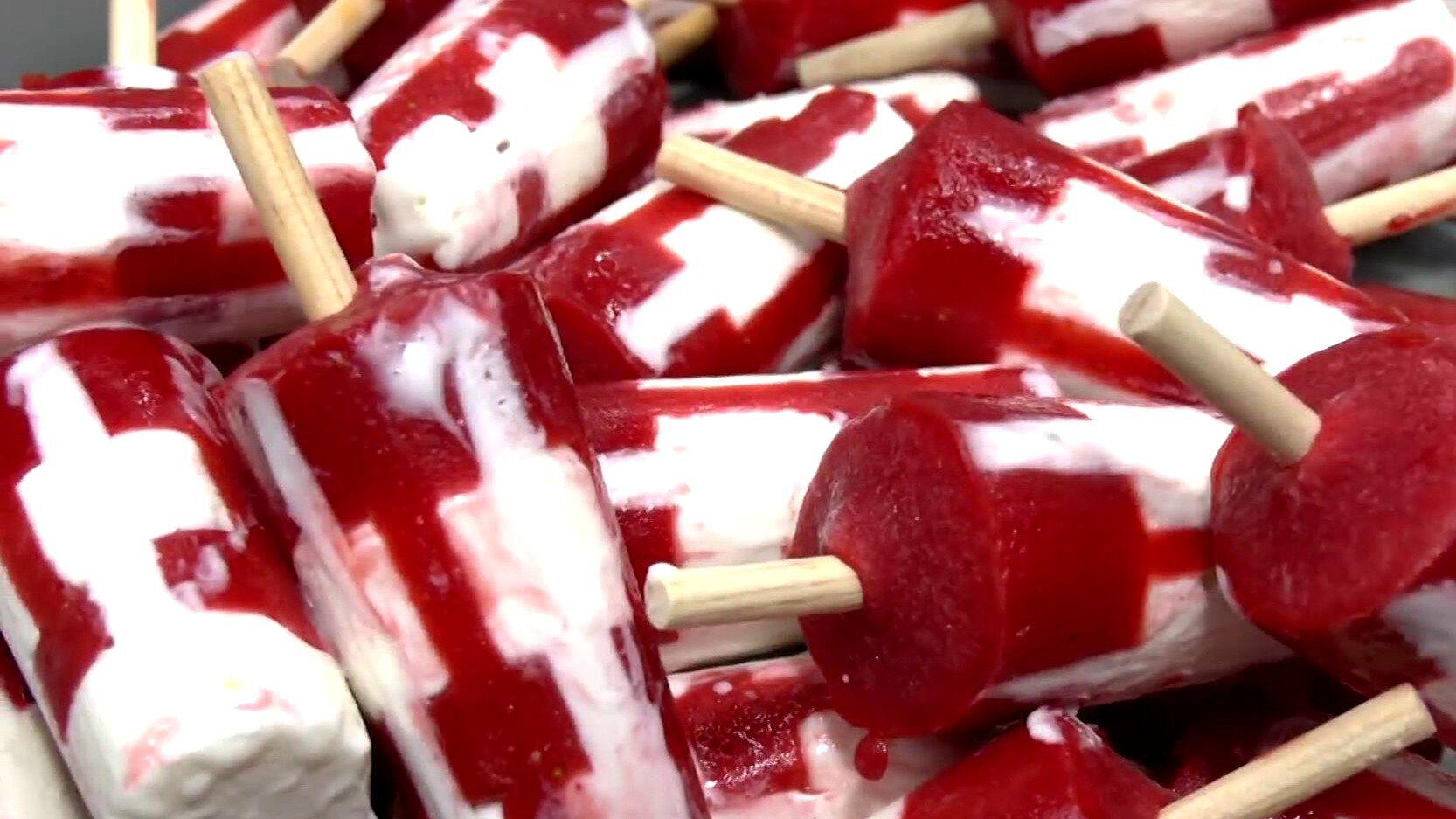 Conoce cómo se hacen las paletas de hielo