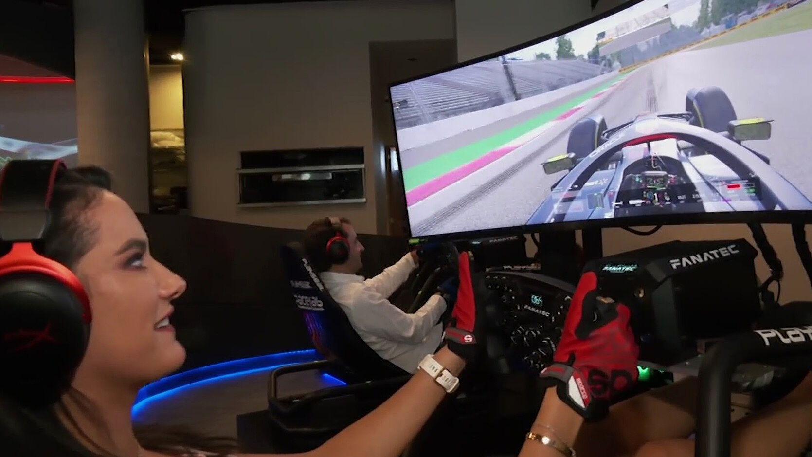 ¿Cómo es un simulador de Fórmula 1?