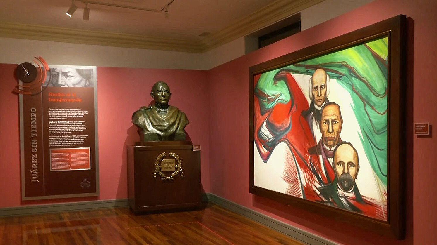 Así es el recinto homenaje a Benito Juárez de Palacio Nacional