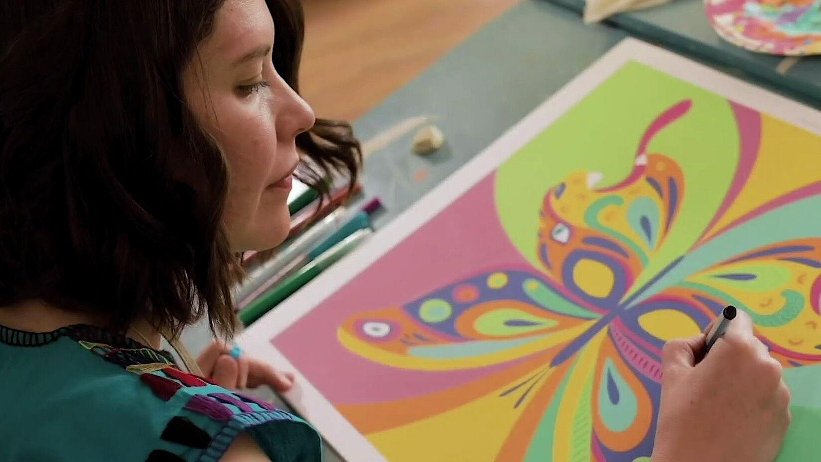 Conoce a la artista Lourdes Villagómez