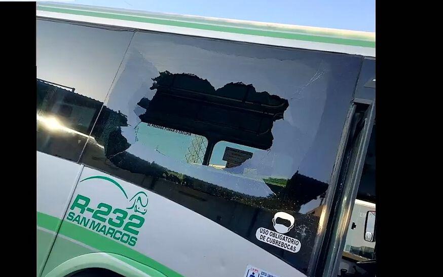 Atacan a Pedradas a Ruta 232 en Escobedo | N+