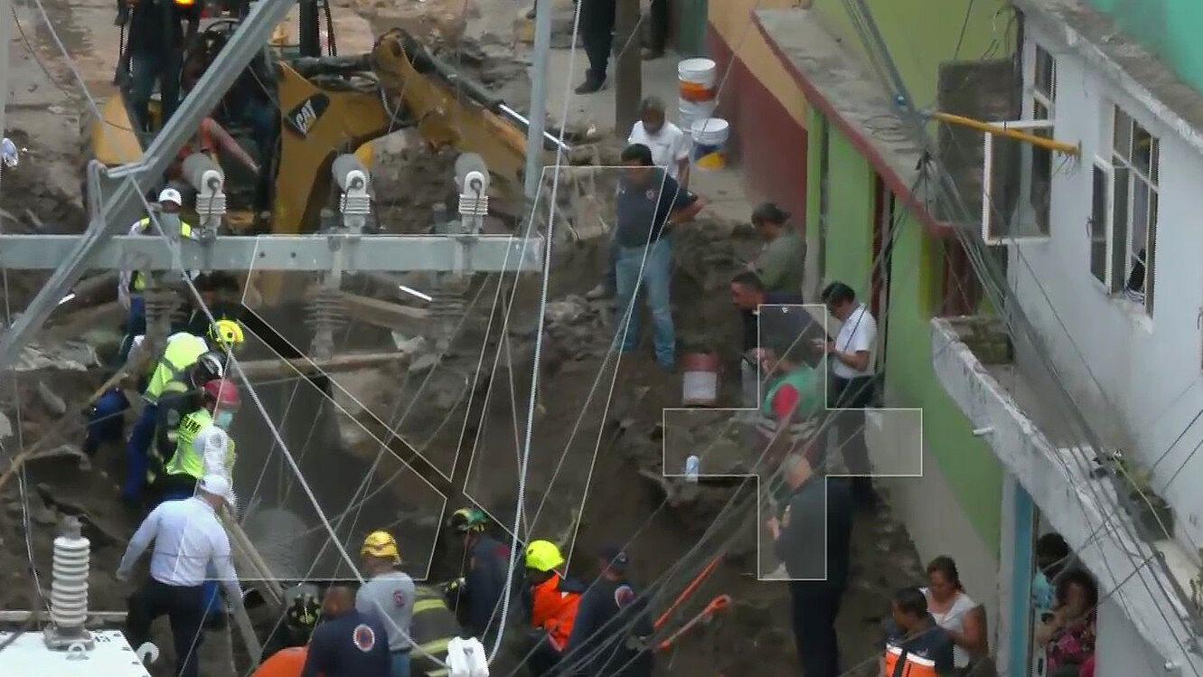 Derrumbe en Construcción en la Álvaro Obregón Deja un Muerto I Última Hora y Reacciones | N+
