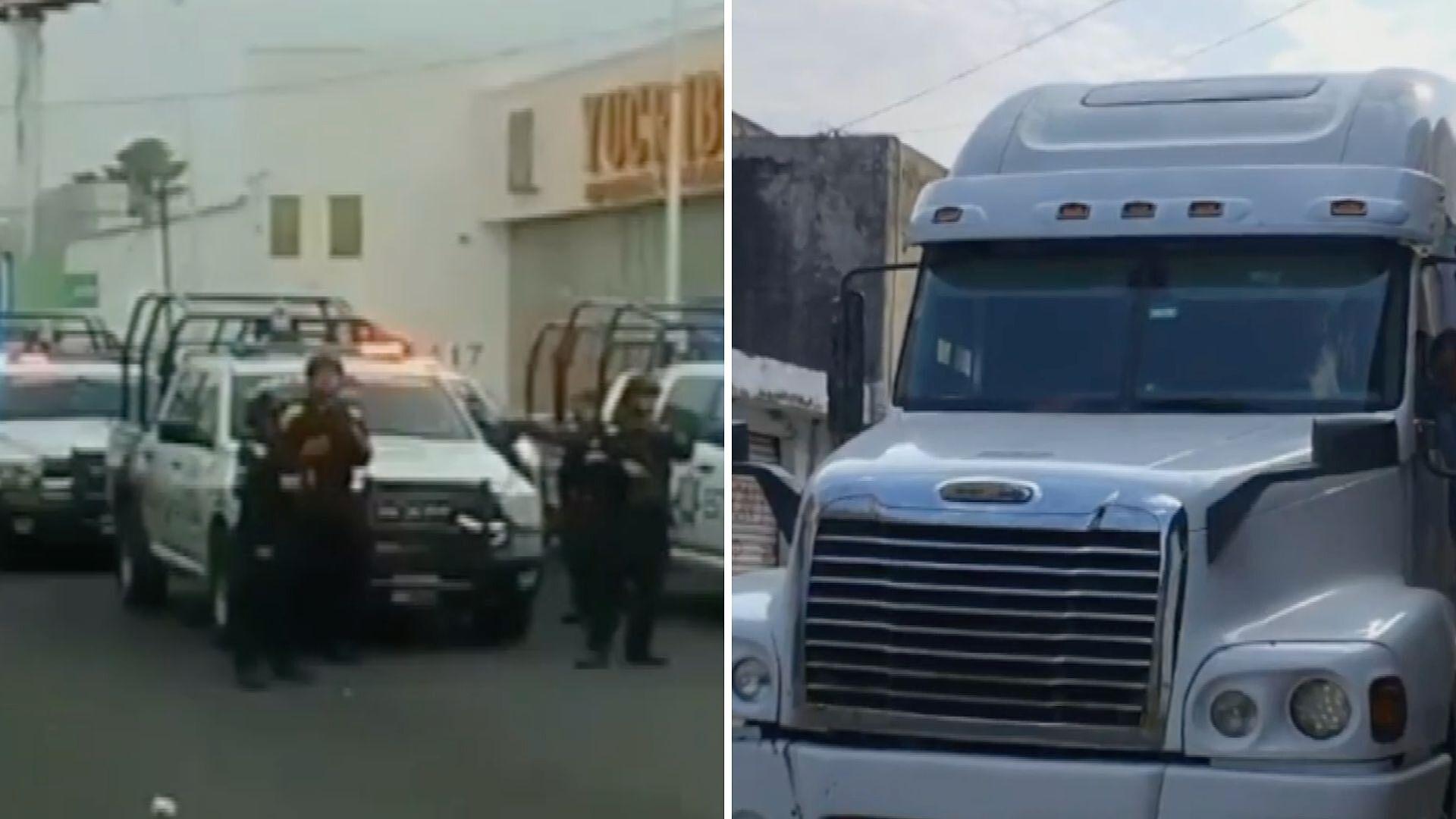Fuerte Movilización Policial por Robo de Tráiler en un Mercado | N+