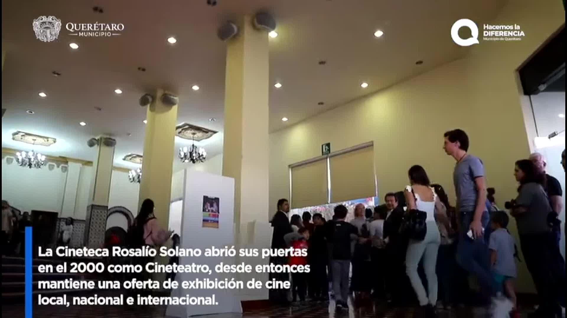 Cineteca Rosalío Solano Será Sede de la 1a Semana del Cine Queretano | N+