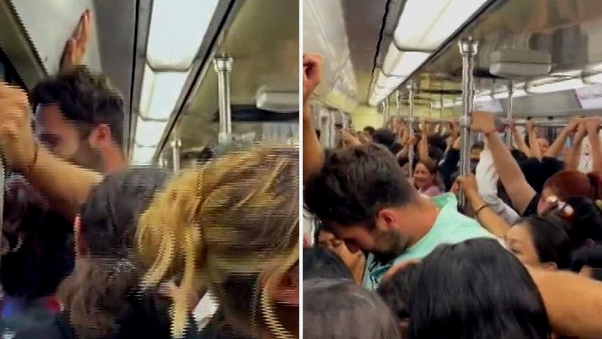 Mujeres Piropean a Extranjero Sube a Vagón Exclusivo del Metro CDMX | Línea 9 del Metro CDMX | N+