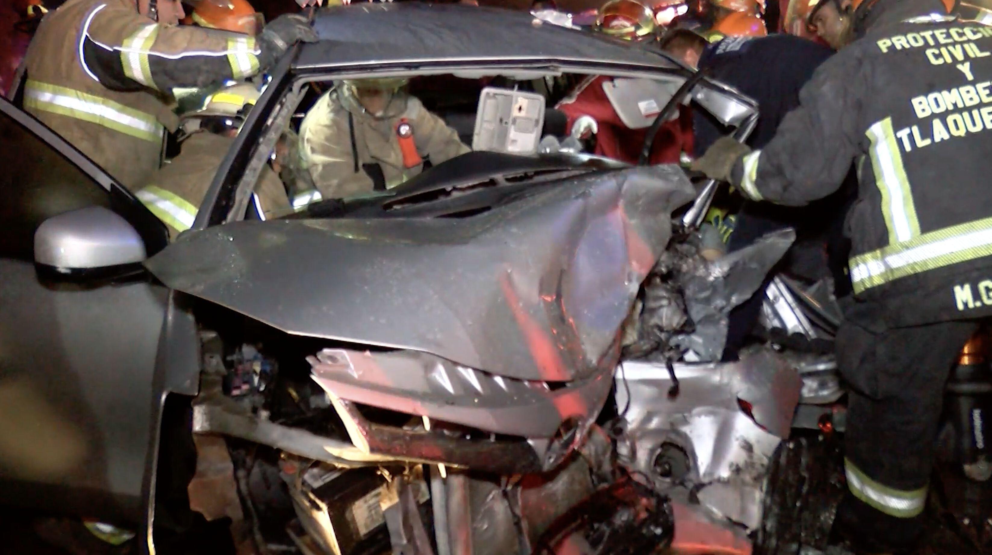 7 Lesionados Por Choque Frontal; 1 Al Borde de la Muerte | N+