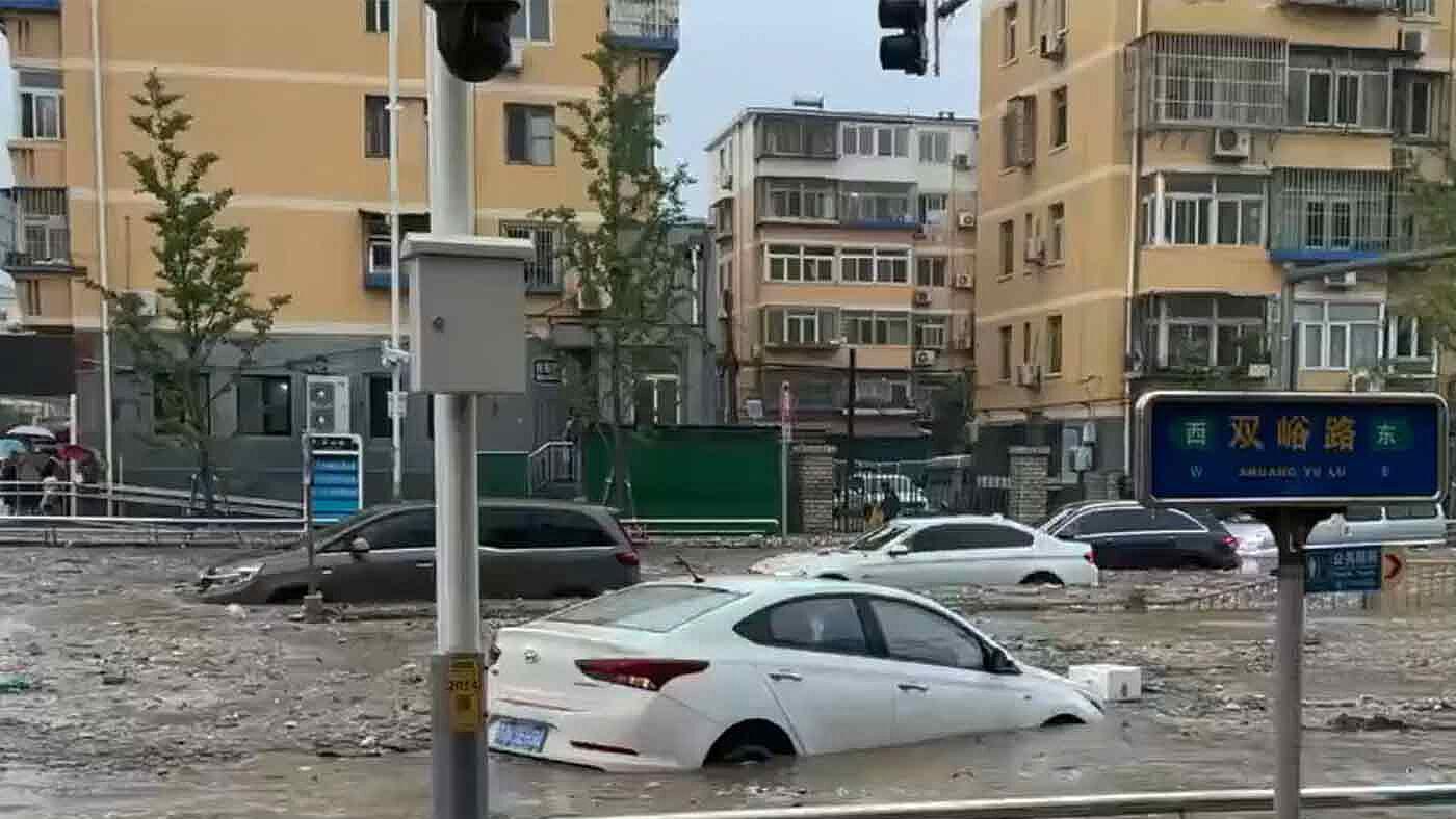 Así Fue la Destrucción del Tifón Doksuri en China | Clima | N+