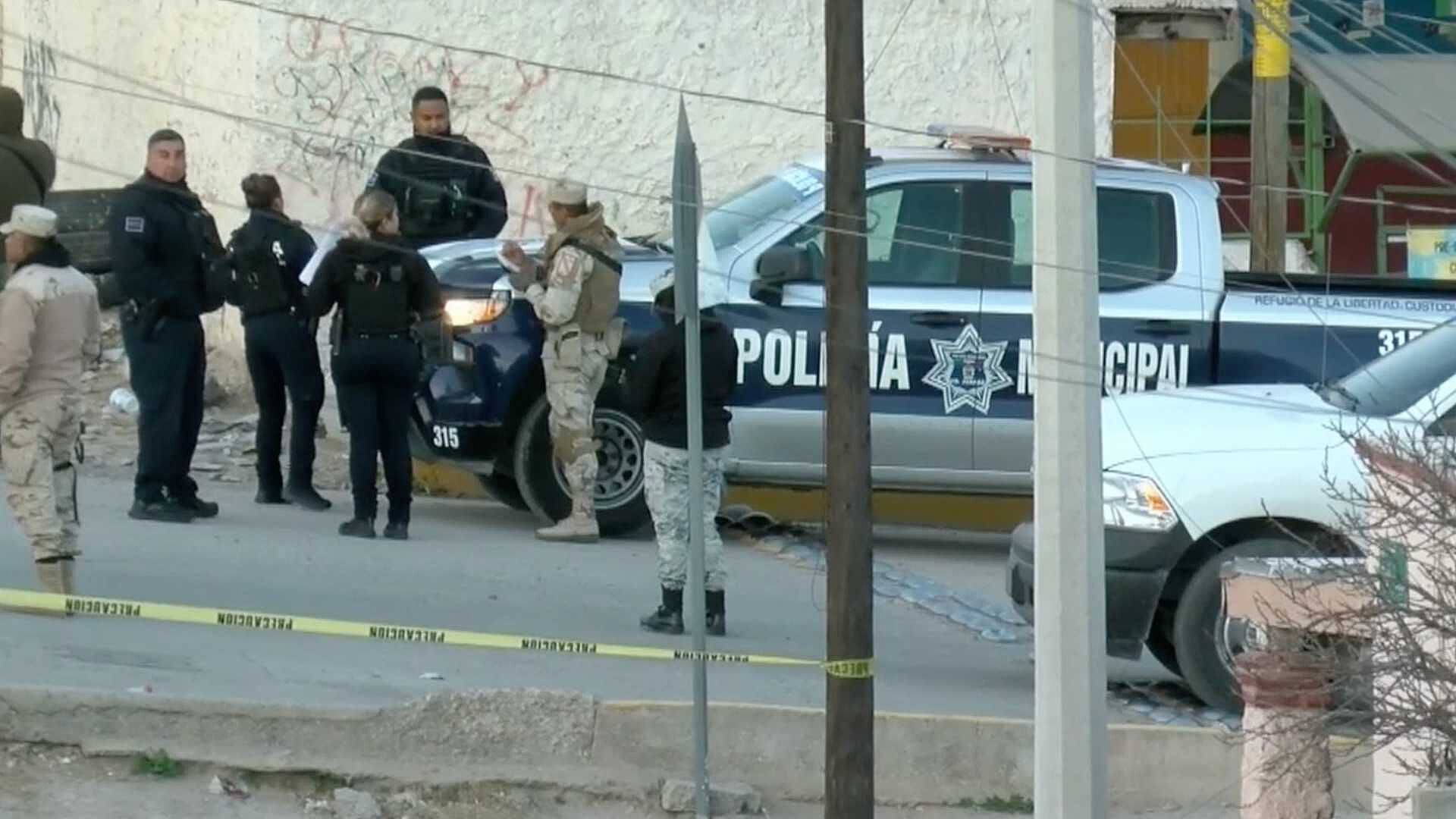 Hallan Dos Cuerpos con Cerca de Primaria en Ciudad Juárez | N+
