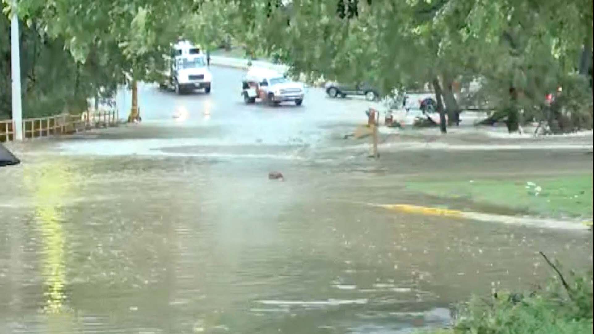 Vado del Río San Marcos en Victoria Inundado tras Intensas Lluvias | N+