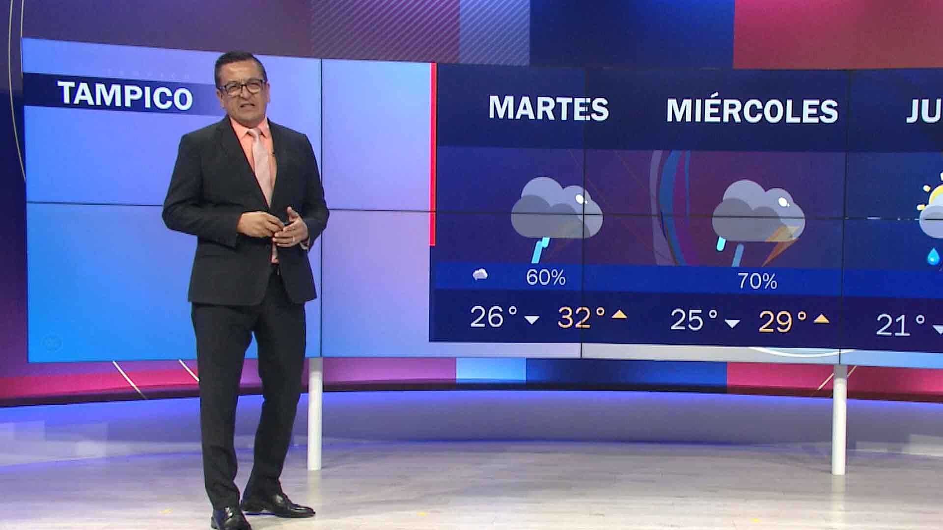 Pronóstico del Tiempo Tamaulipas con Oscar Sobrevilla 8 de Julio 2024 ...