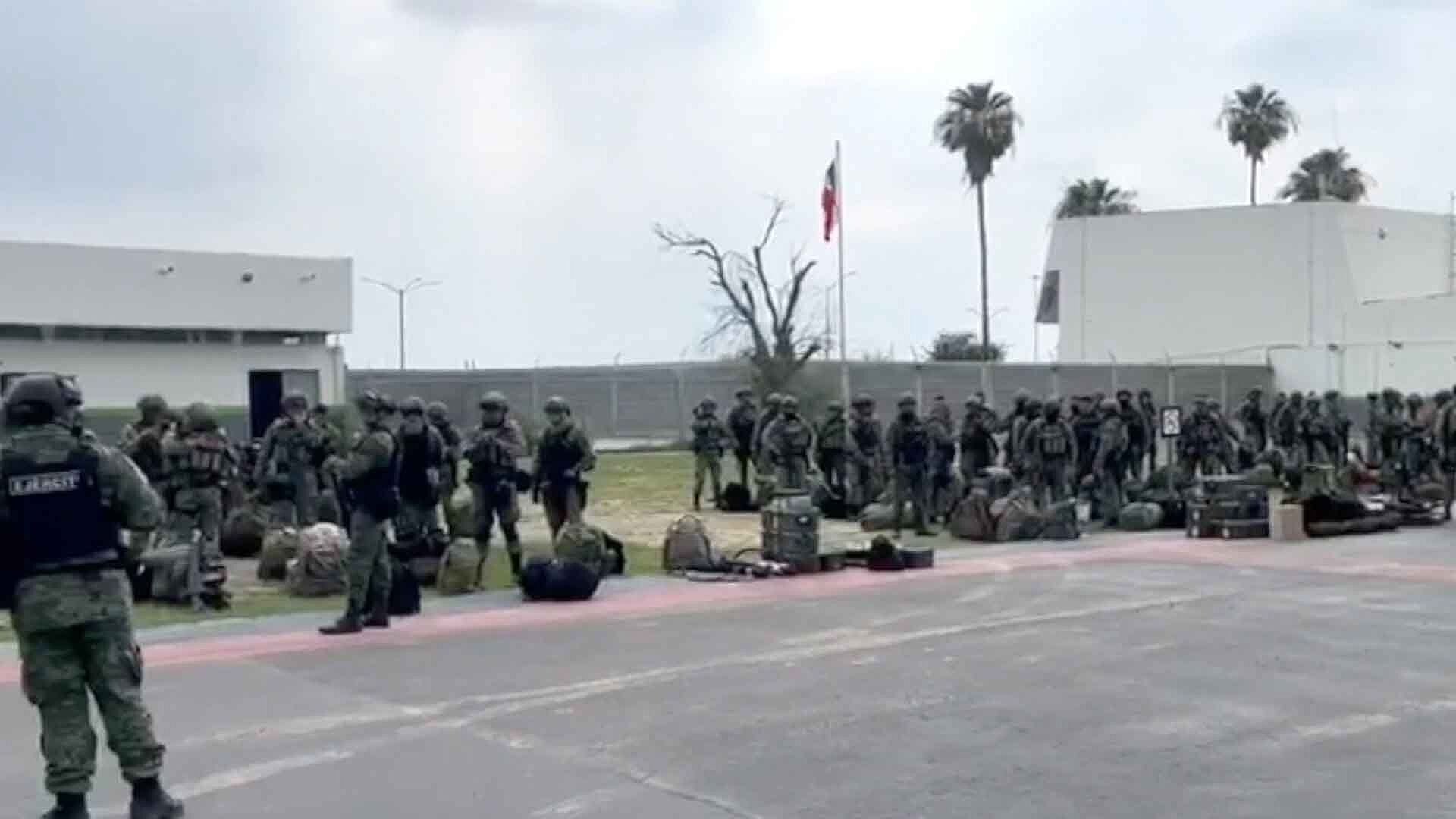 Nuevo Laredo Recibe 100 Elementos de SEDENA para Reforzar Seguridad | N+ | N+