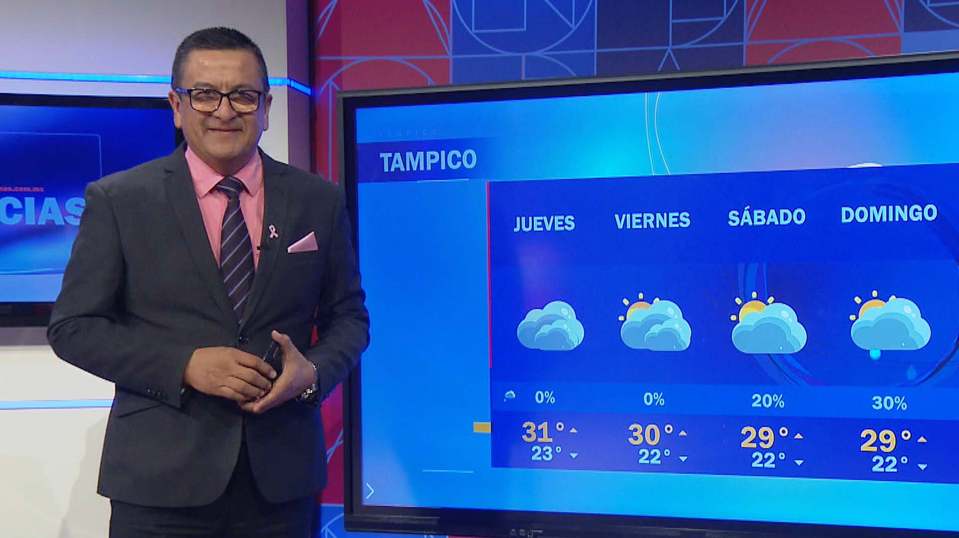 Pronóstico del Clima Tamaulipas con Óscar Sobrevilla | Miércoles 9 de ...
